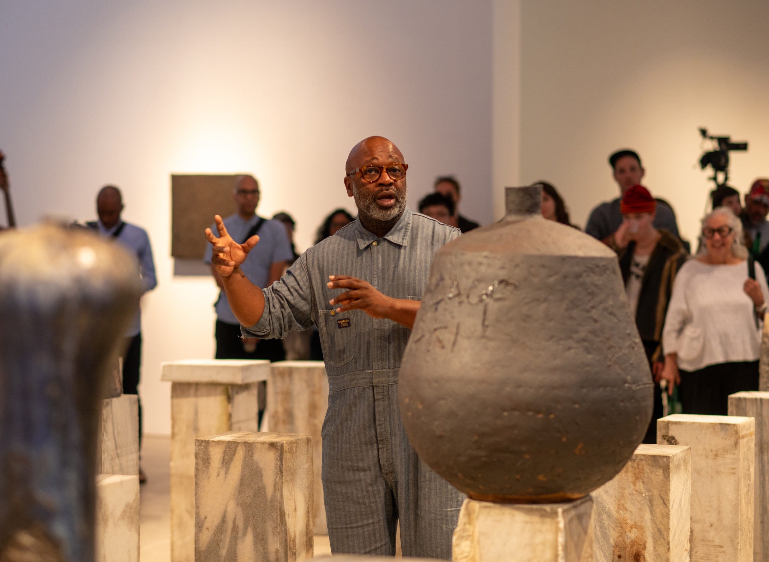 In Haunting New Exhibition, Theaster Gates Draws Inspiration From His ...